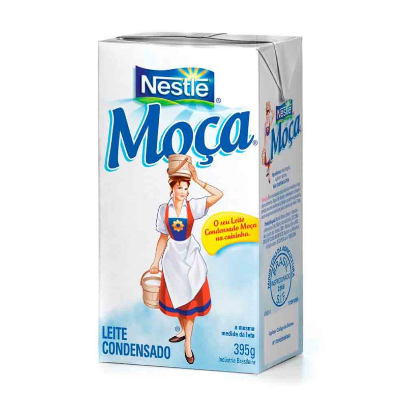 Leite Condensado Moça Nestlé Tp 395gr