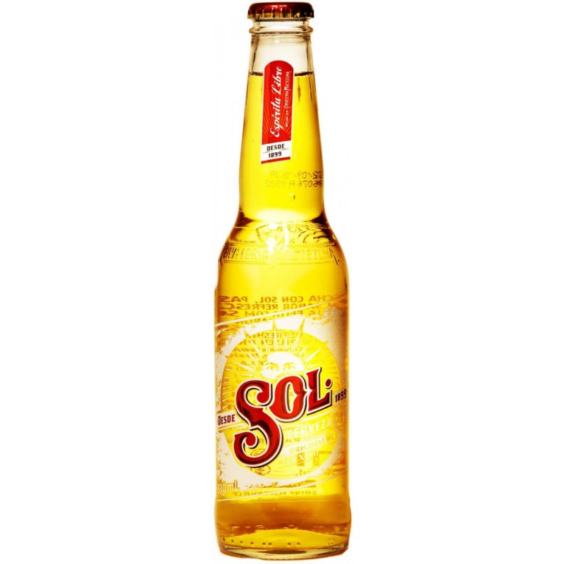 Cerveja Sol Long Neck 330ml Premium