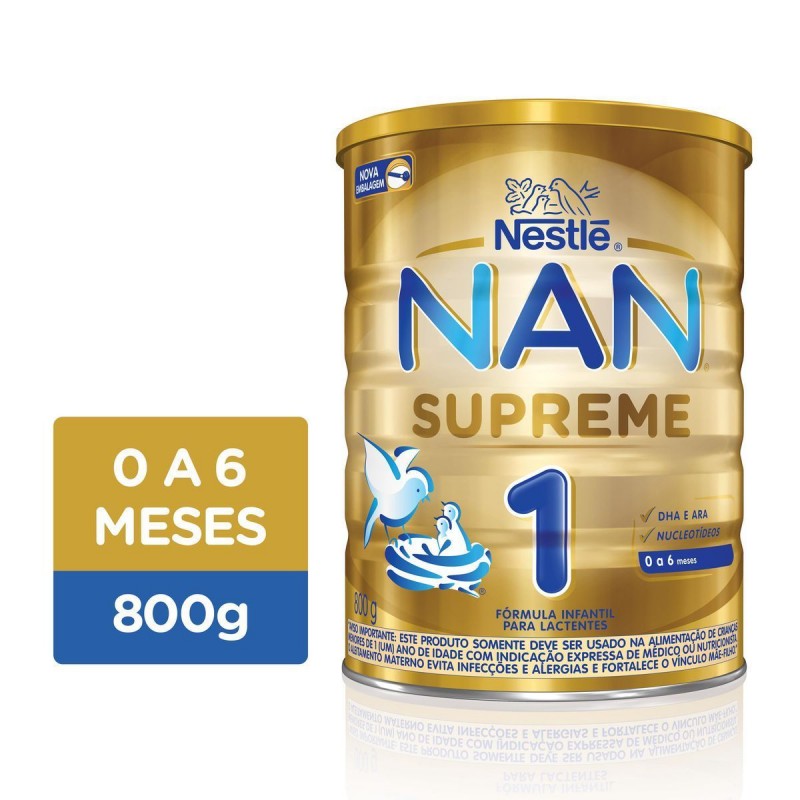 Leite Nestlé Nan Supreme 1 800gr Lata