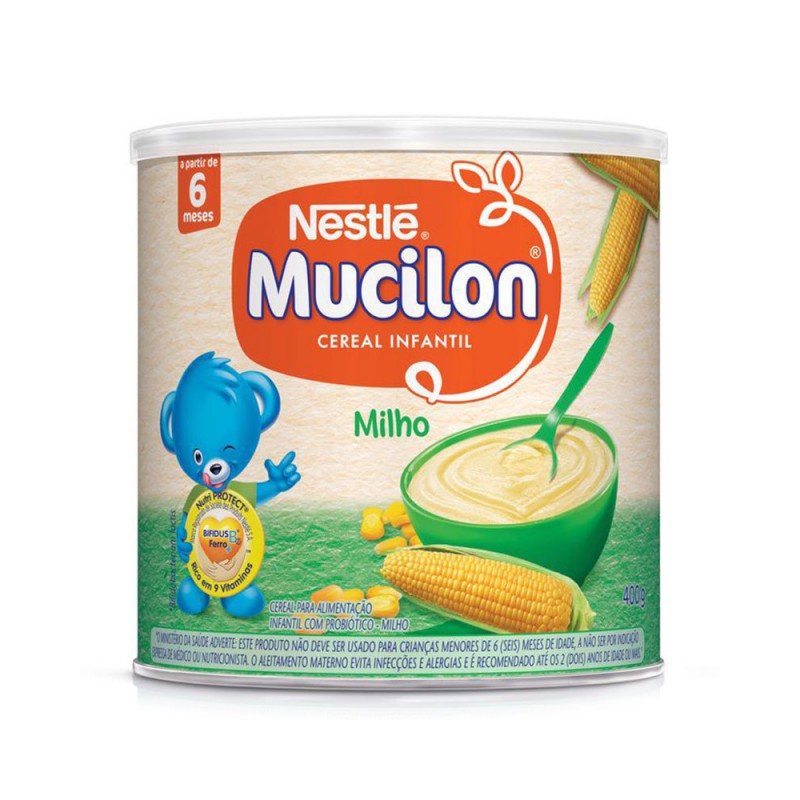 Mucilon Nestlé 400gr Lata Milho