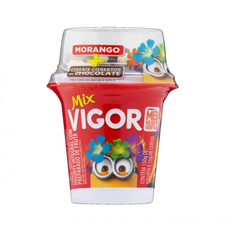 Iogurte Vigor Mix Creais 165gr Colorball