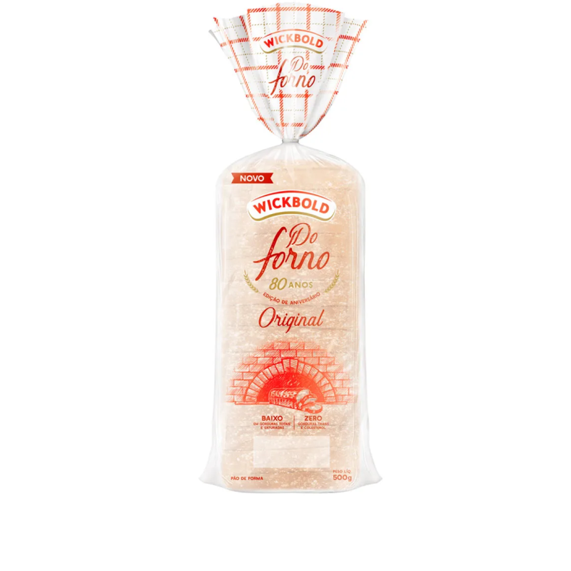 Pão de Forma Tradicional Wickbold Do Forno 500g