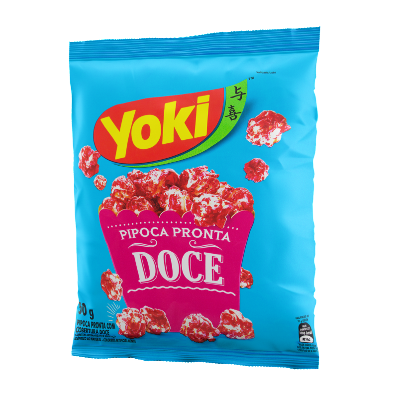 Pipoca Pronta Yoki 50gr Doce