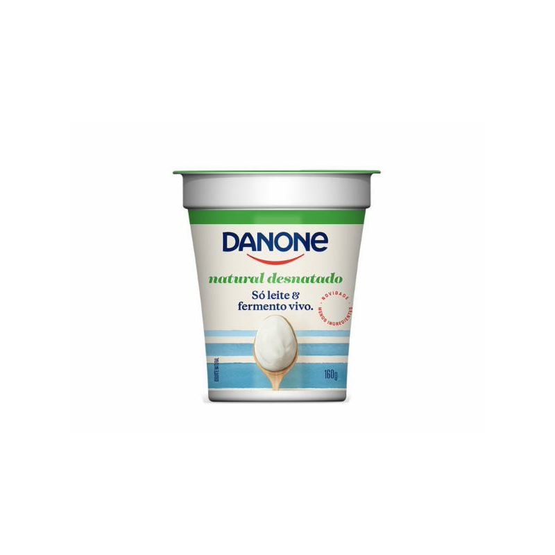 Iogurte Natural Danone 160gr Desnatado
