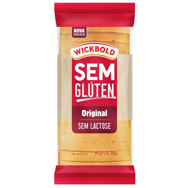 Pão Wickbold Sem Glúten 300gr Original