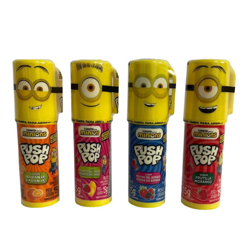 Minion Push Pops