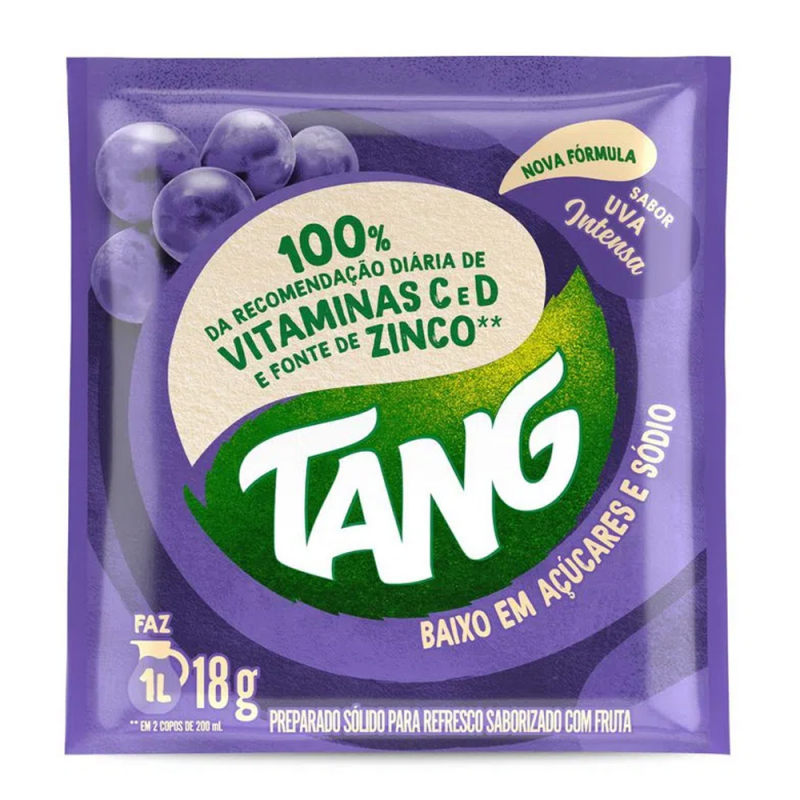 Refresco Tang 18gr Uva Intensa