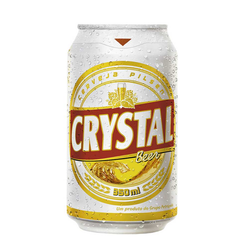Cerveja Crystal Lata 350ml