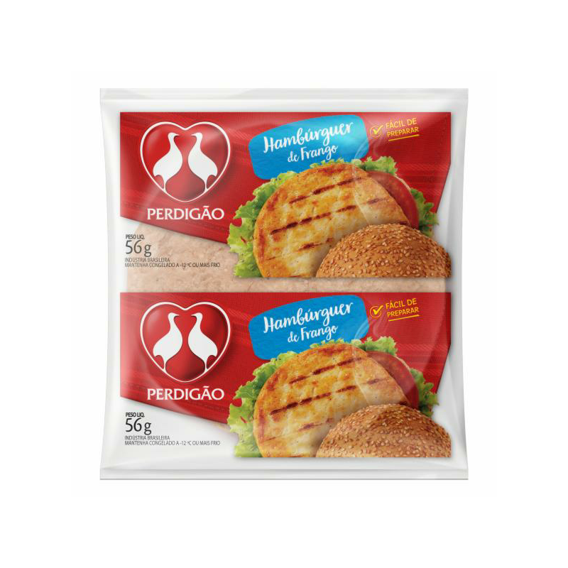 Hamburguer Perdigão 56gr Frango
