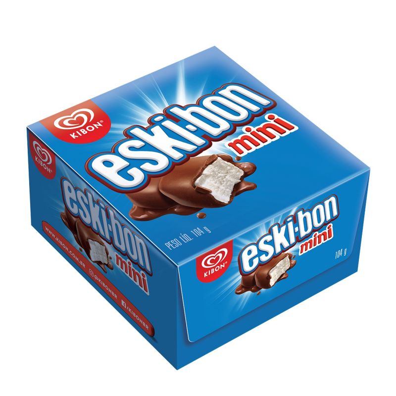 Sorvete Mini Kibon 104gr Eski Bon Bombom