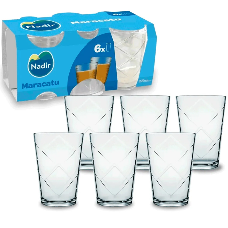 Conjunto Copo Nadir 265ml Com 6 un Maracatu